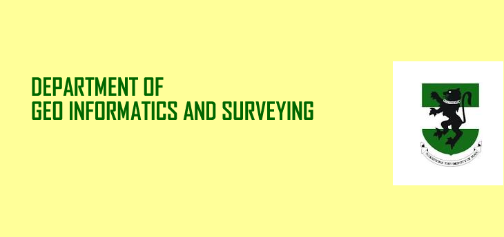Geo-informatics and Surveying - University Of Nigeria Nsukka