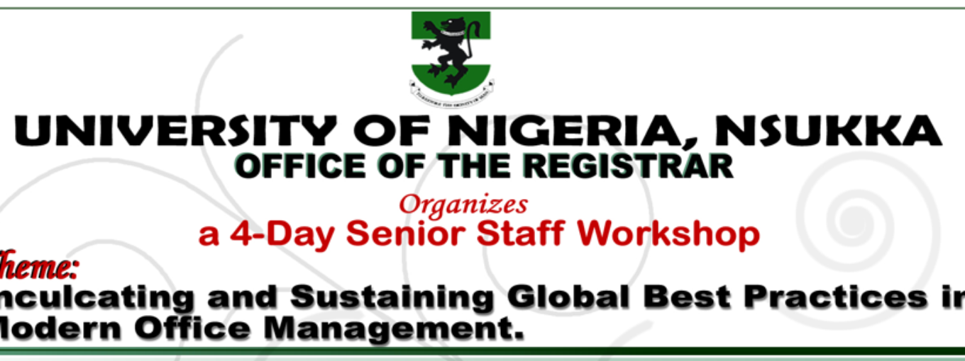 Homepage - University Of Nigeria Nsukka